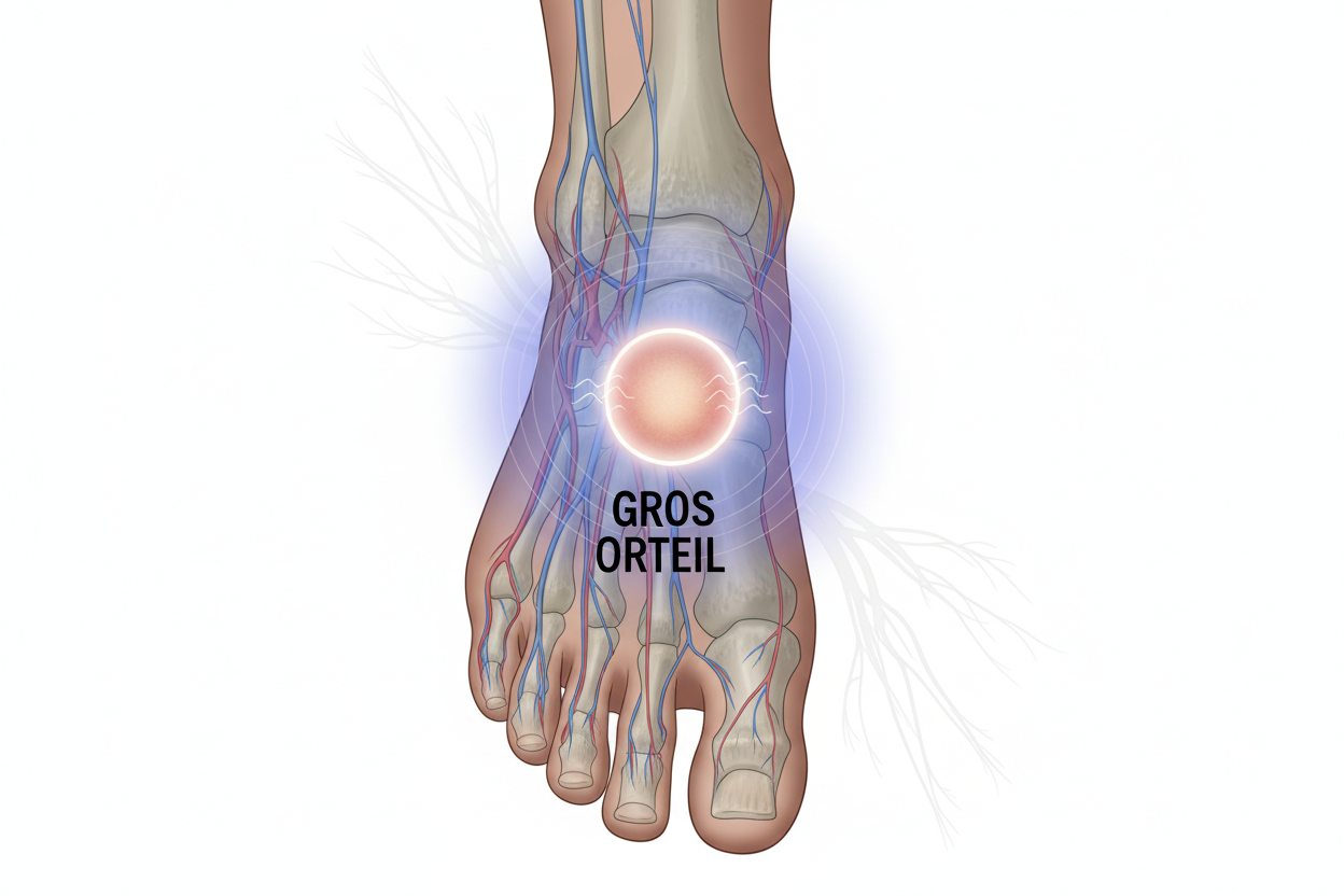 Gros orteil engourdi : Comprendre, Diagnostiquer et Traiter – Confort ...